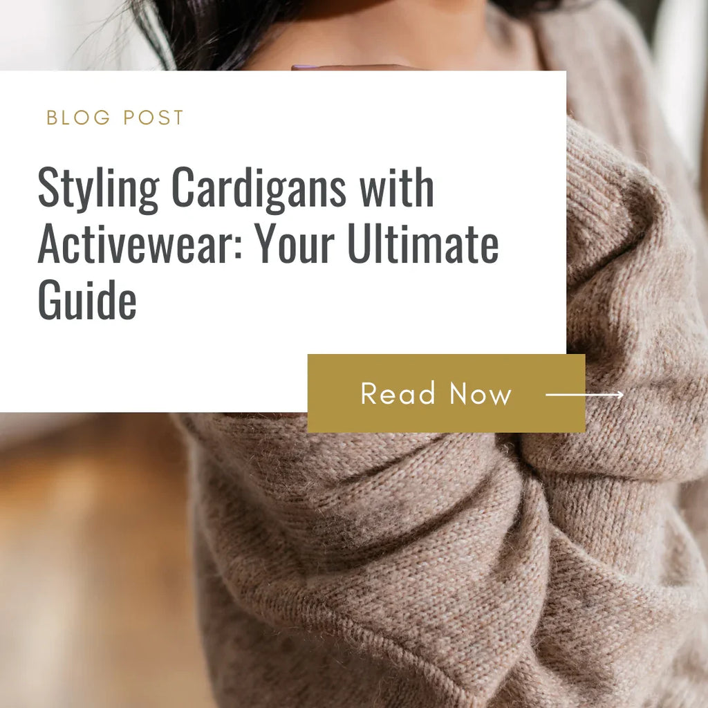 How to Style Cardigans with Activewear: Tips for Chic and Comfortable ...