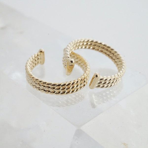 Roped Ear Cuffs – Spoiled Me Rotten